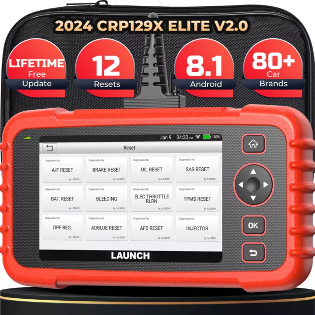 2024 LAUNCH CRP129X V2.0 PRO Strumento Diagnostica 12 Servizi TPMS EUR ...