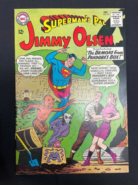 SUPERMAN'S PAL JIMMY Olsen #81 DC Comics December 1964 $10.00 - PicClick