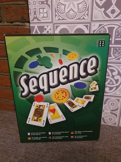 SEQUENCE CARD GAME by Nordic Games - Complete £18.99 - PicClick UK
