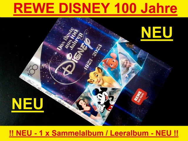 REWE DAS BESTE aus 100 Jahren Disney - Sammelalbum - Album - NEU + 20 Sticker EUR 14,99 ...