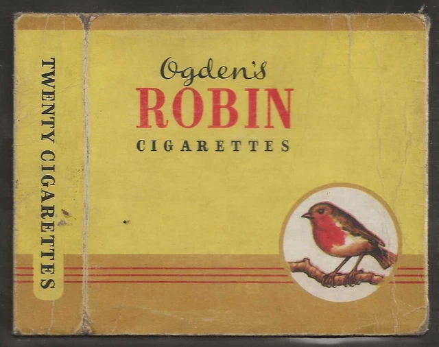 VINTAGE CIGARETTE/TOBACCO PACKET-#2602- Hull Only - Ogdens Robin £5.00 ...