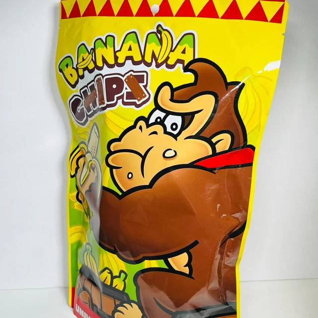 DONKEY KONG'S BANANA Chips - Universal Studios Japan exclusive snack ...
