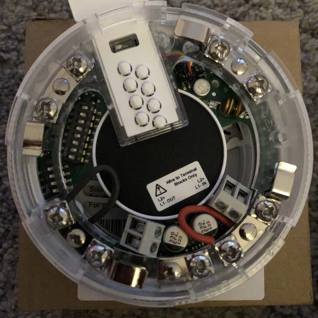 APOLLO ADDRESSABLE FIRE Alarm Visual Sounder Base 45681-330APO £29.99 ...