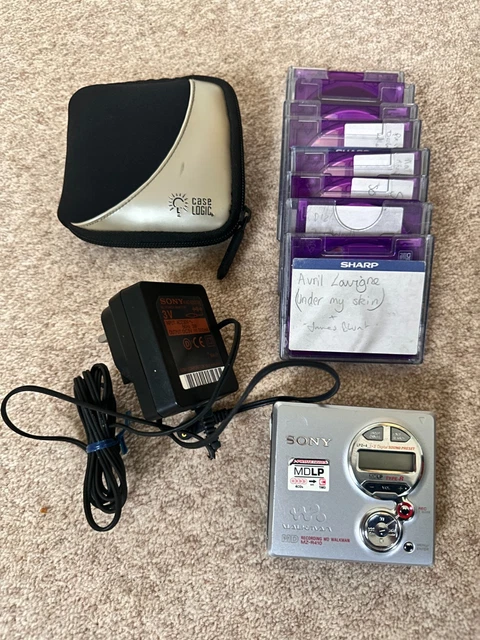 VINTAGE SONY WALKMAN MZ-R410 MD Mini disc portable player £73.50 ...
