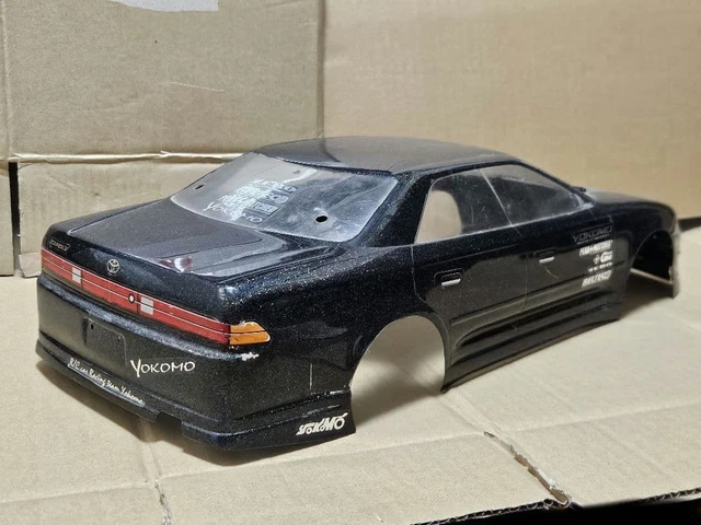 1/10 YOKOMO 90 Mark II Body Lame Black Painted £88.57 - PicClick UK