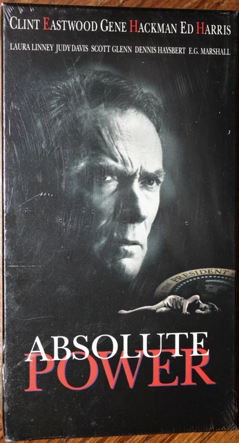 ABSOLUTE POWER (VHS) Clint Eastwood, Gene Hackman, Ed Harris. Brand NEW ...