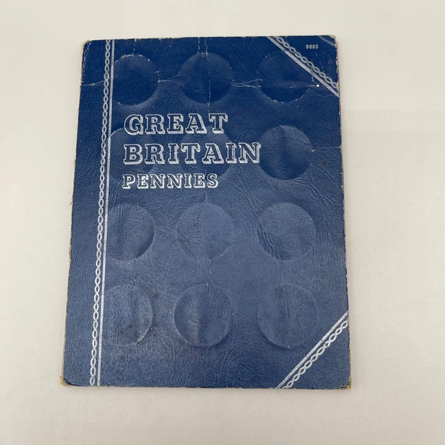 WHITMAN GREAT BRITAIN PENNIES Coin Folder with Coins. See other ...