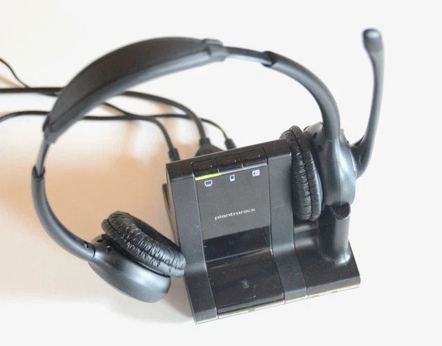 PLANTRONICS SAVI W720 - Headset WH350/A und Wireless USB Station WO2A ...