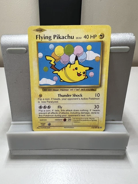 POKEMON CARD FLYING Pikachu 110/108 Evolutions Rare Non Holo Near Mint ...
