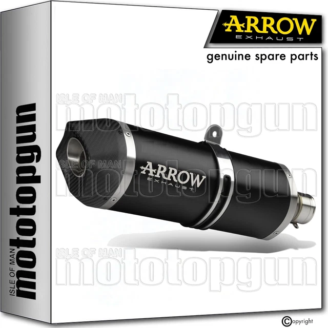 ARROW EXHAUST O Maxi Race-Tech Black Aluminium C Bmw R1250 R-1250 Rs ...