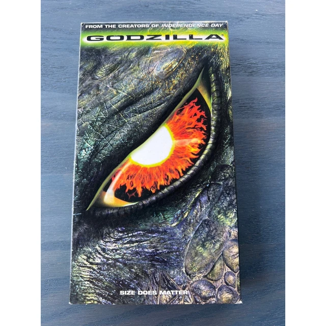GODZILLA SCIENCE FICTION Movie Vintage 1998 VHS Tape Pre-Loved £7.49 ...