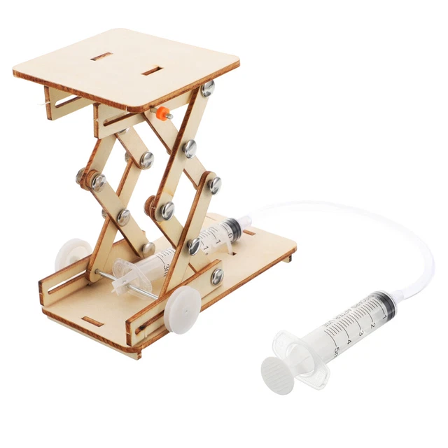 HYDROLIC LIFT TOY Hydraulic Model Lifts Science Educational Child £8.18 ...