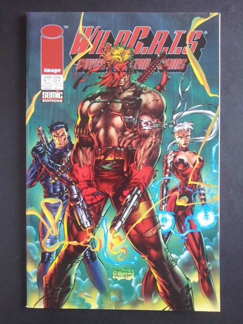 WILDCATS COVERTS ACTION TEAMS COMICS ORIGINAL FRANCAIS N°7 Juin 1996 ...