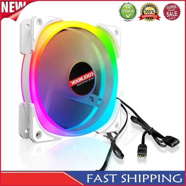12CM COOLING FAN 4Pin PWM 5V 3Pin ARGB PC Case CPU Computer Cooler EUR ...
