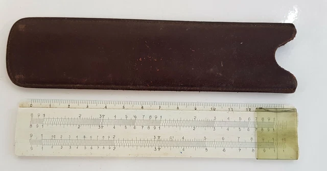ANTICO REGOLO CALCOLATORE TECNOMASIO ITALIANO BROWN BOVERI Milano Raro ...