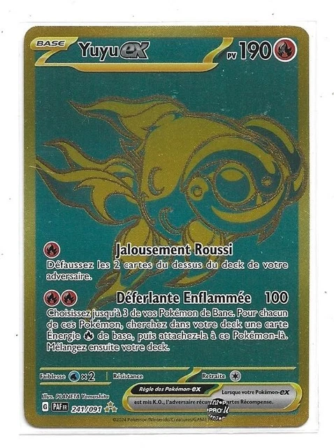 CARTE POKEMON YUYU Ex 190 Pv 241/091 Ecarlate Et Violet Destinees De ...