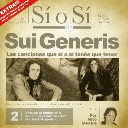 SI O SI: Diario Del Rock Argentino by SUI GENERIS NEUF EUR 37,50 ...