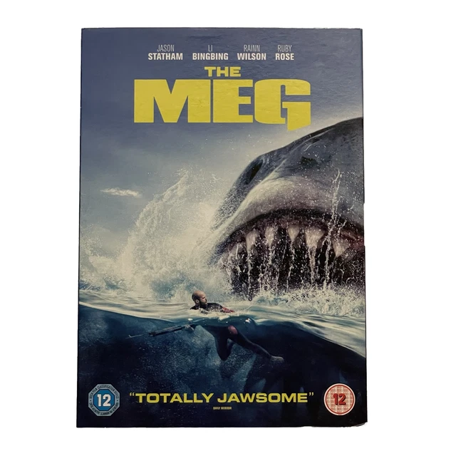 THE MEG DVD Jason Statham Li Bingbing Rainn Wilson Ruby Rose £3.99 ...