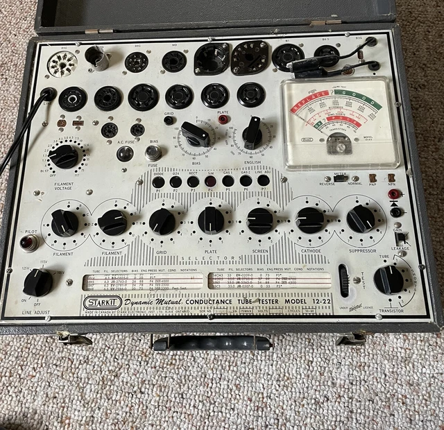VINTAGE STARK VACUUM Tube Tester (Hickok) $1,750.00 - PicClick CA