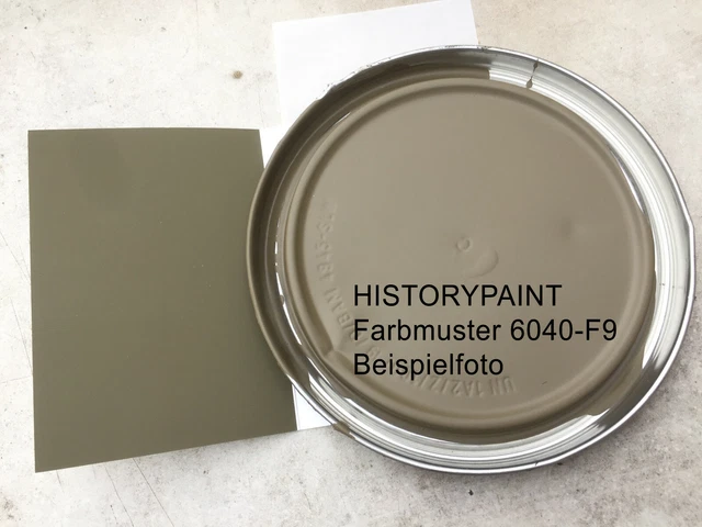 RAL 6040 HELLOLIV 1kg F9 TARNFARBEN BUNDESWEHR TROPEN FARBE LACK DINGO ...