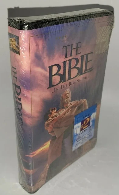 THE BIBLE IN The Beginning Vhs Hi-Fi Stereo - George C Scott - Brand ...