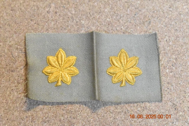 WW2 US ARMY Officer Major Khaki Cloth Rank Insignia £13.28 - PicClick UK