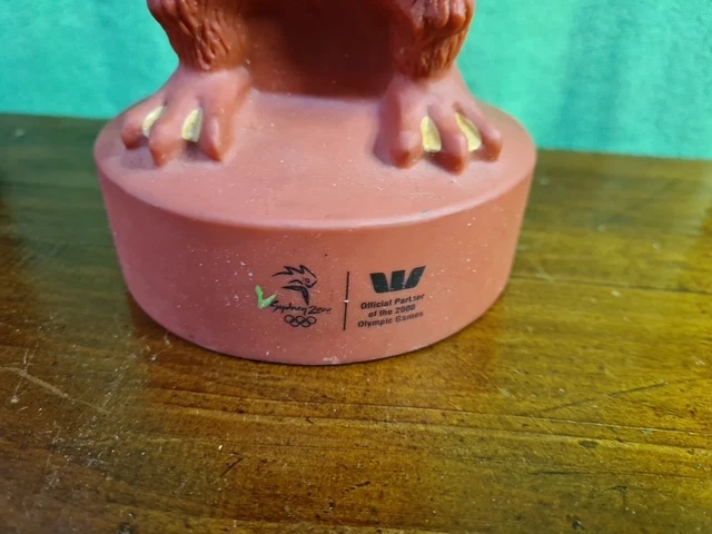 WESTPAC SYDNEY 2000 Olympic Games Syd The Platypus Plastic Money Box $6 ...