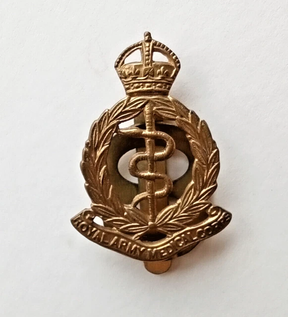 WW1 ROYAL ARMY medical corps cap badge with backing plate. £12.00 ...