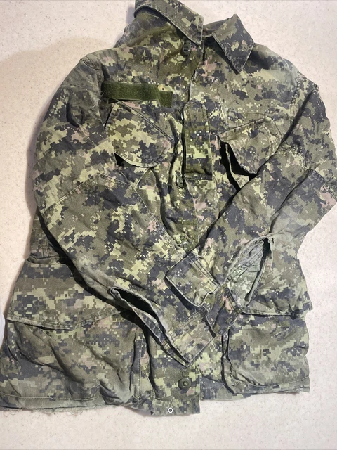 CANADIAN FORCES COMBAT Shirt Cadpat $60.00 - PicClick CA