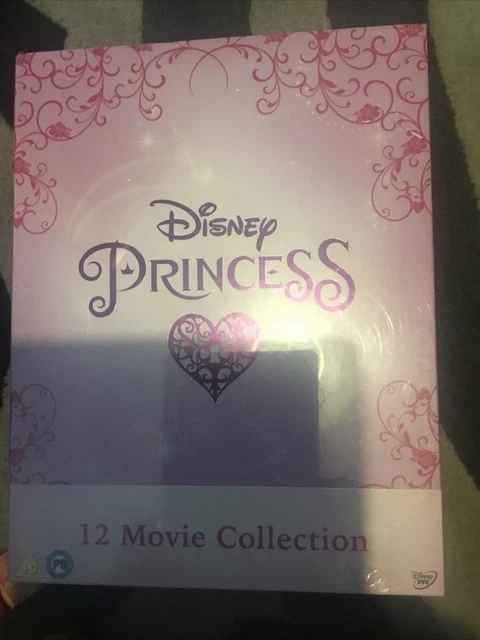 DISNEY PRINCESS COMPLETE Collection DVD Set With Accompanying Book Incl ...