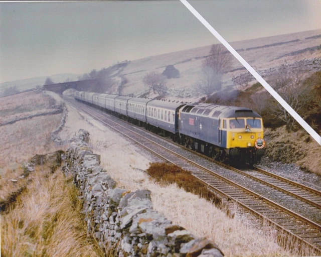 LARGE PHOTOGRAPH OF a class 47 on Settle to Carlisle? b £3.00 - PicClick UK