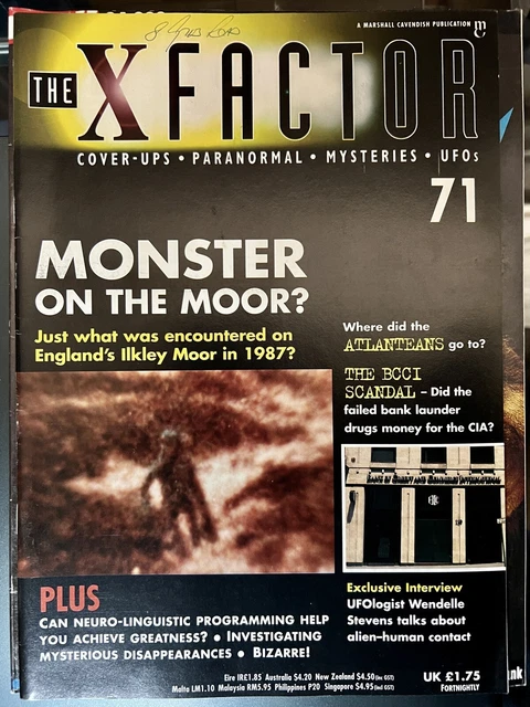 THE X FACTOR Magazine - Cover-Ups - Paranormal - Mysteries - UFOs ...