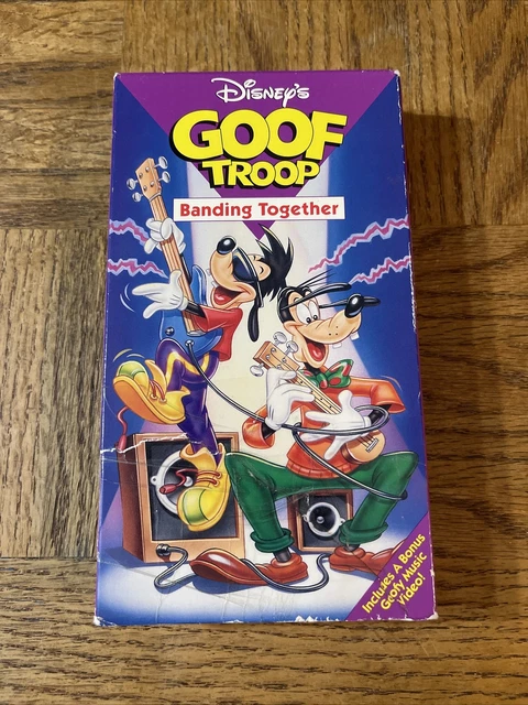DISNEY GOOF TROOP Banding Together VHS £13.45 - PicClick UK
