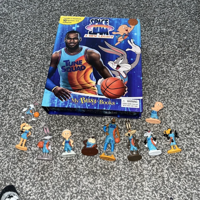 SPACE JAM A New Legacy My Busy Book Playset 10 Figurines And Playmat £9 ...