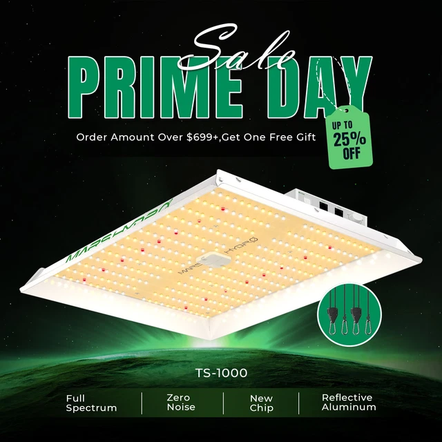 MARS HYDRO TS 1000 LED Grow Light Full Spectrum Lamp for Indoor Flower ...