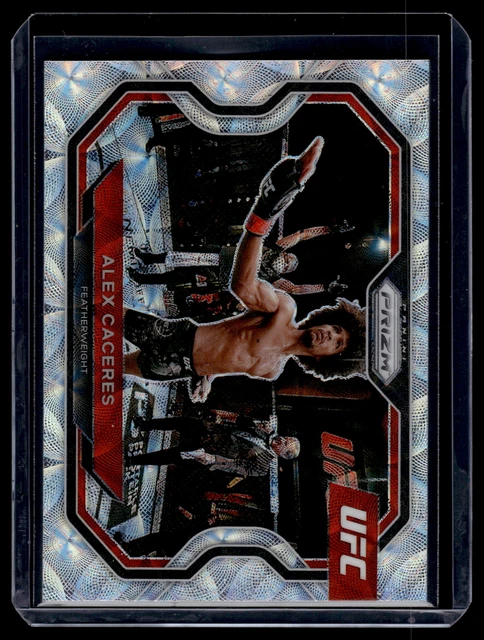 ALEX CACERES 2021 Panini Prizm UFC Premium Box Set Carte Portée 65/99 ...