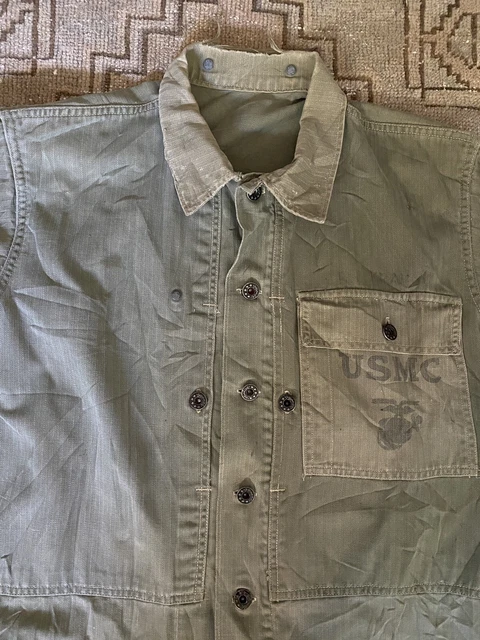 VINTAGE 1940S MILITARY USMC MARINE FIELD JACKET - V62 $295.00 - PicClick CA
