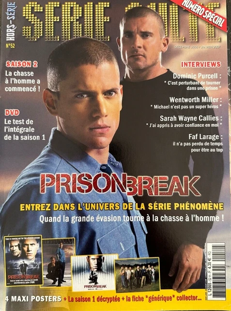 MAGAZINE SÉRIE CULTE hors-série n°52, Spécial Prison Break EUR 25,00 ...