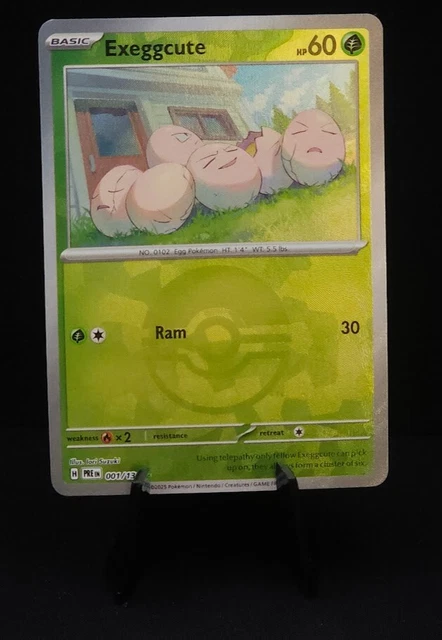 EXEGGCUTE 001/131 POKEMON TCG: Prismatic Evolutions - Poke Ball ...