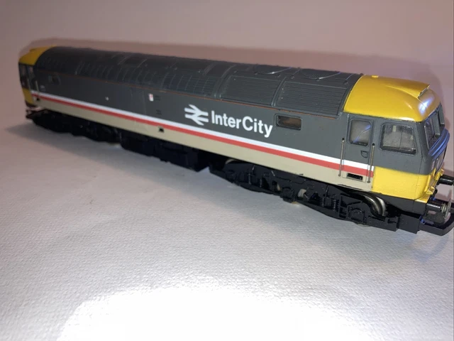 HORNBY CLASS 47 diesel locomotive British Rail Intercity Model Railway ...