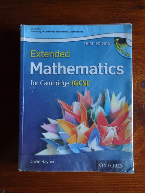 EXTENDED MATHEMATICS FOR Cambridge IGCSE - Third Edition EUR 5,00 ...