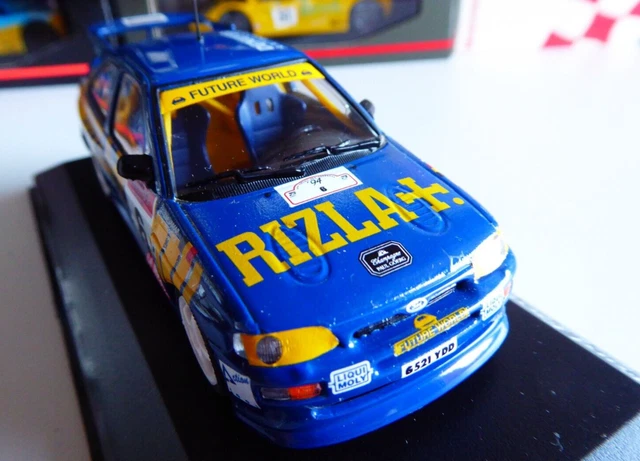 1/43 MINICHAMPS FORD Escort RS Cosworth Rizla Belgian Rally Inter 1994 ...