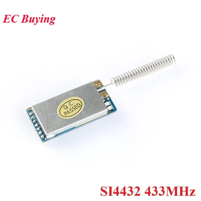 SI4432 433MHZ WIRELESS Serial Transceiver Module Transmitter Receiver ...