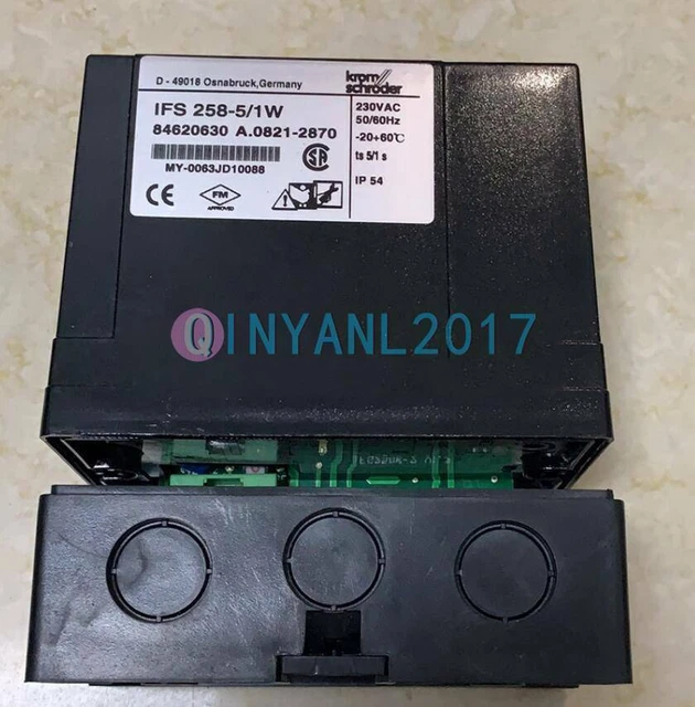 ONE IFS258-5/1W SCATOLA bruciatore accensione automatica per controller bruciatore #A6-14 EUR ...