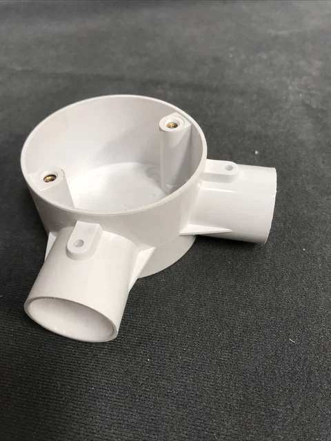 SCHNEIDER 25CJB4W 2 Way Angle Boxes 25mm x 9 £19.00 - PicClick UK