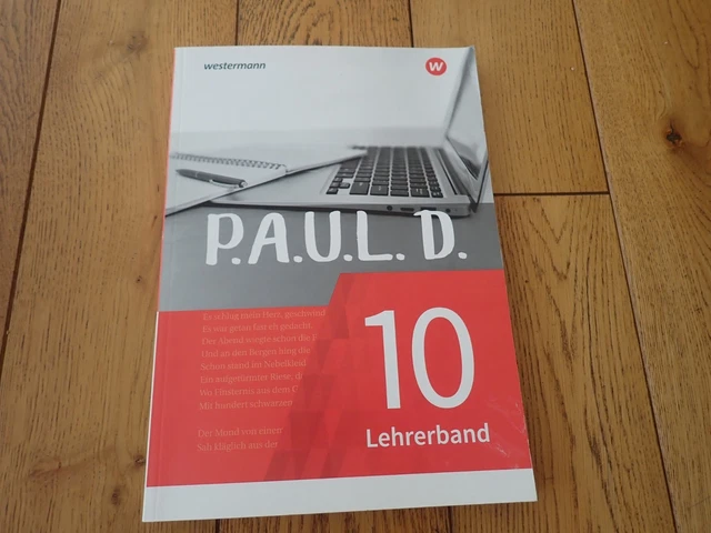 PAUL D. 10 Lehrerband mit allen Aufgaben und Lösungen Westermann 2023 ...