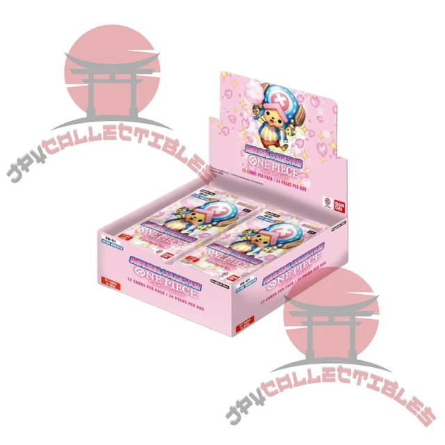 BOX ONE PIECE Card Game EB-01 Extra Booster Memorial Collection ENG EUR ...