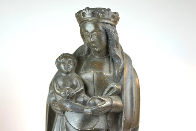 SKULPTUR MADONNA MIT Kind Heiligenfigur Maria Figur Statue EUR 30,00 ...