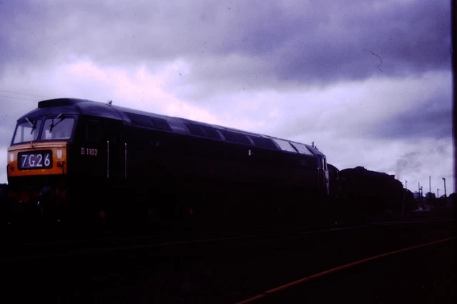1966 BRITISH RAIL BR Diesel Loco Railway Slide D1102 Ref 2451 £3.99 ...