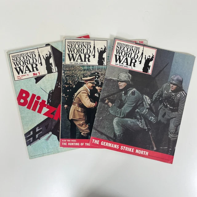 PURNELL'S HISTORY OF the Second World War Bundle Vol 1-3 £15.99 ...